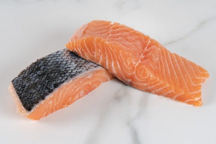 Zalmfilet, Noors, met vel - De Visscher Visspecialiteiten